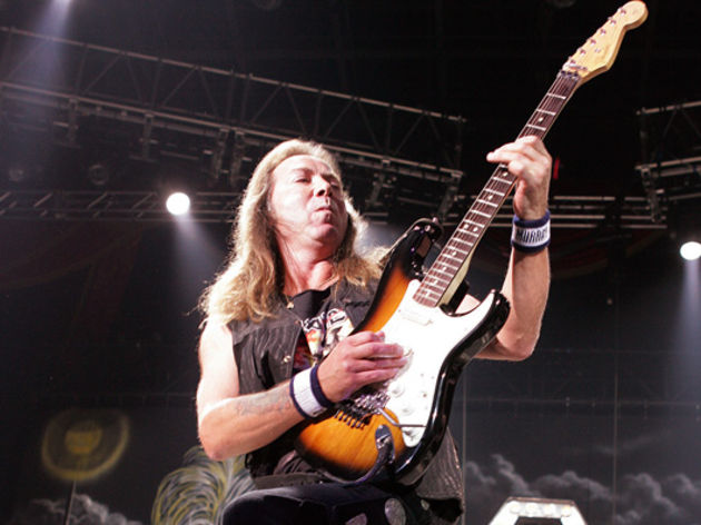 35 Fender Stratocaster stars: part 1 | Dave Murray of Iron Maiden ...